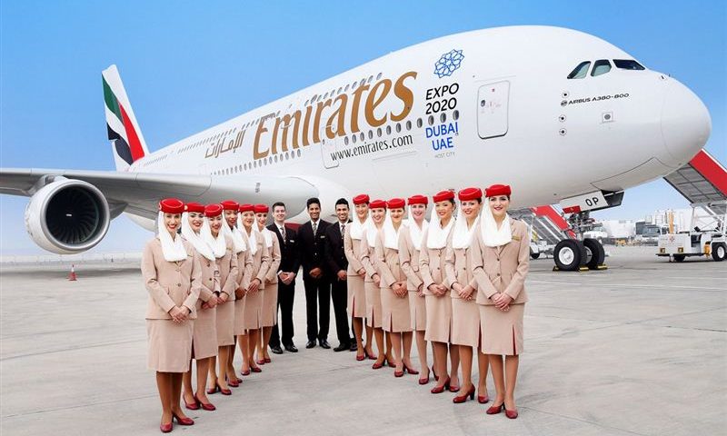 Emirates anuncia retomada de voos para o Brasil