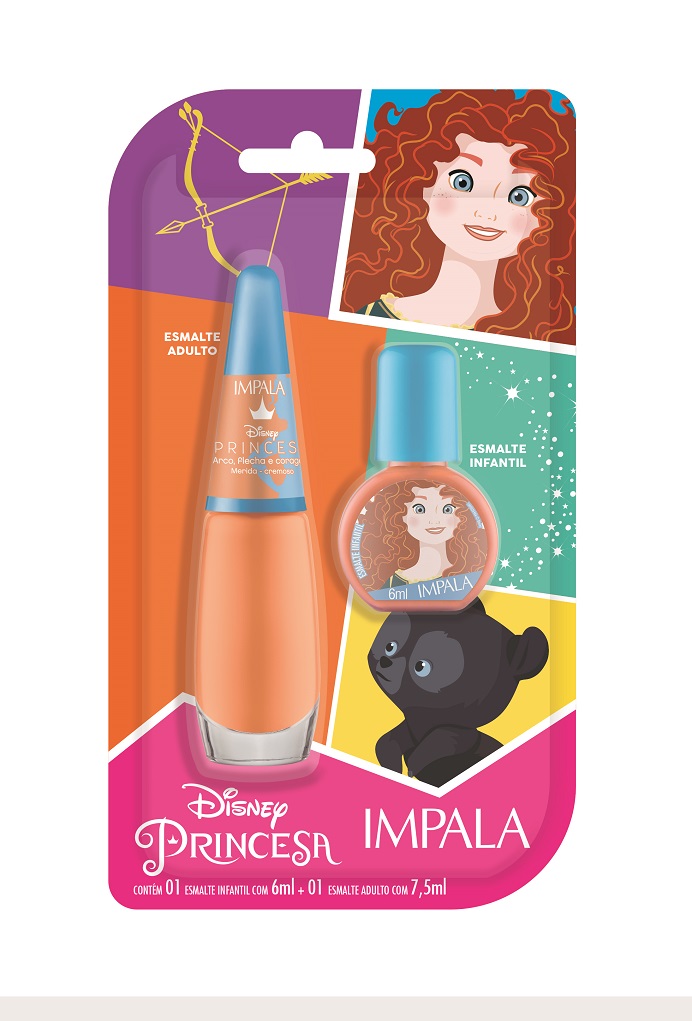 Em parceria com a Disney, Impala lança coleção de esmaltes “Princesas ...